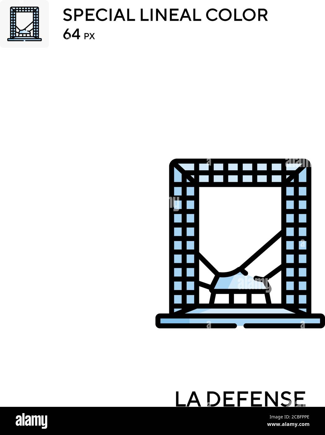 La defense Simple vector icon. La defense icons for your business ...