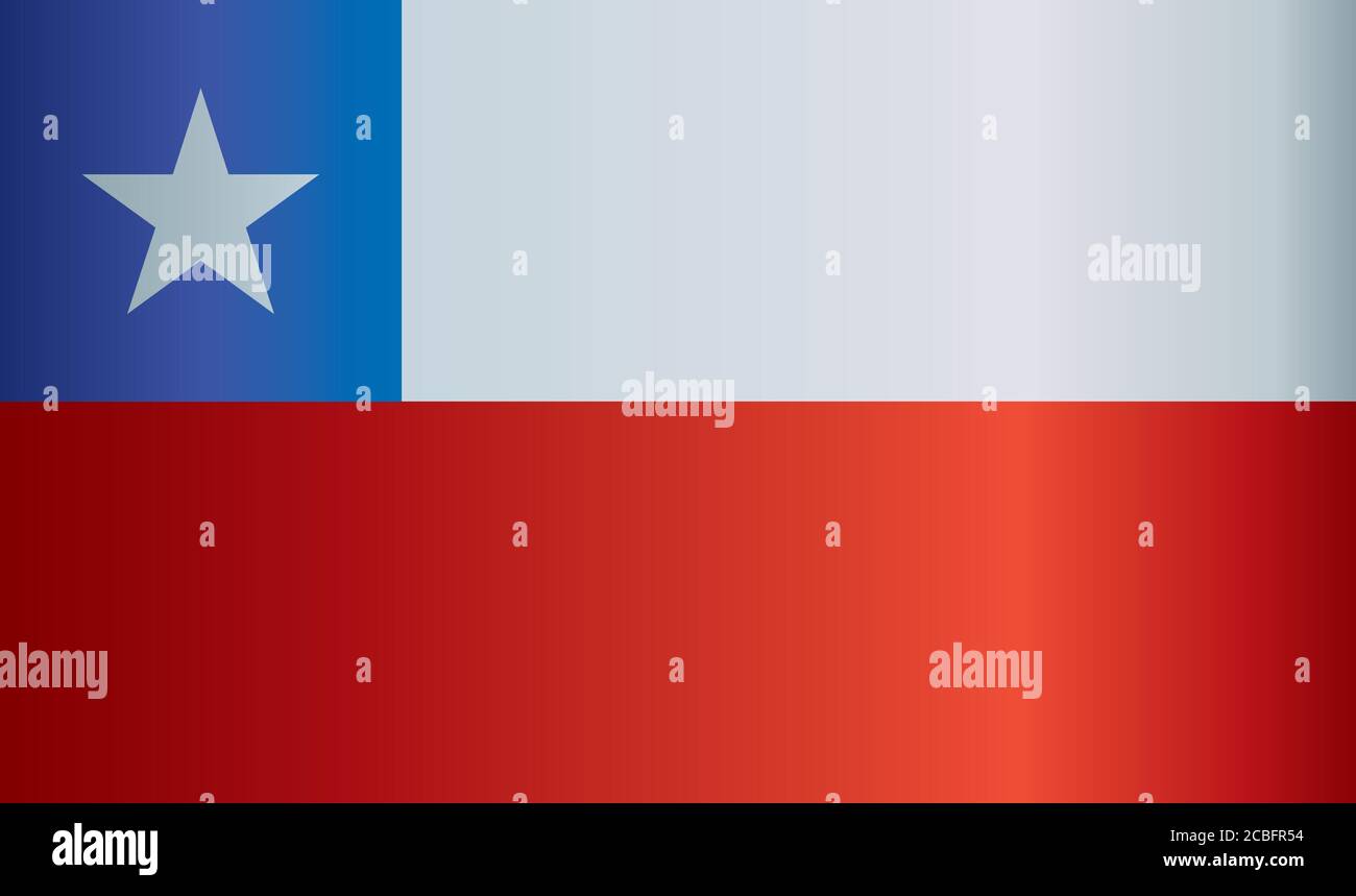 Flag of Chile, Republic of Chile. Template for award design, an official document with the flag ...
