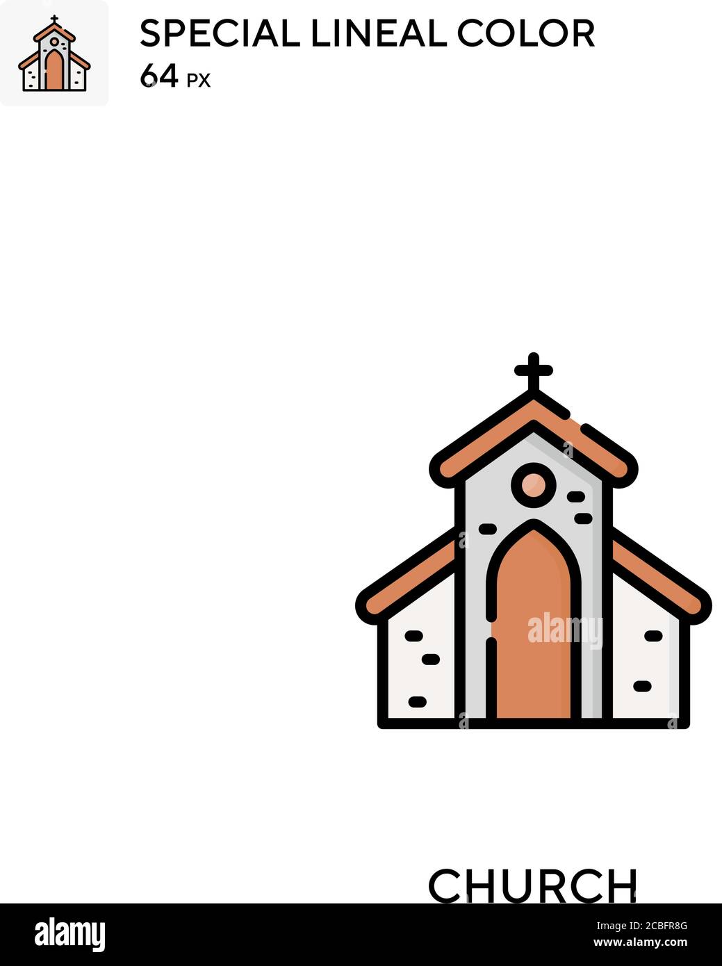 Church Simple vector icon. Church icons for your business project Stock ...