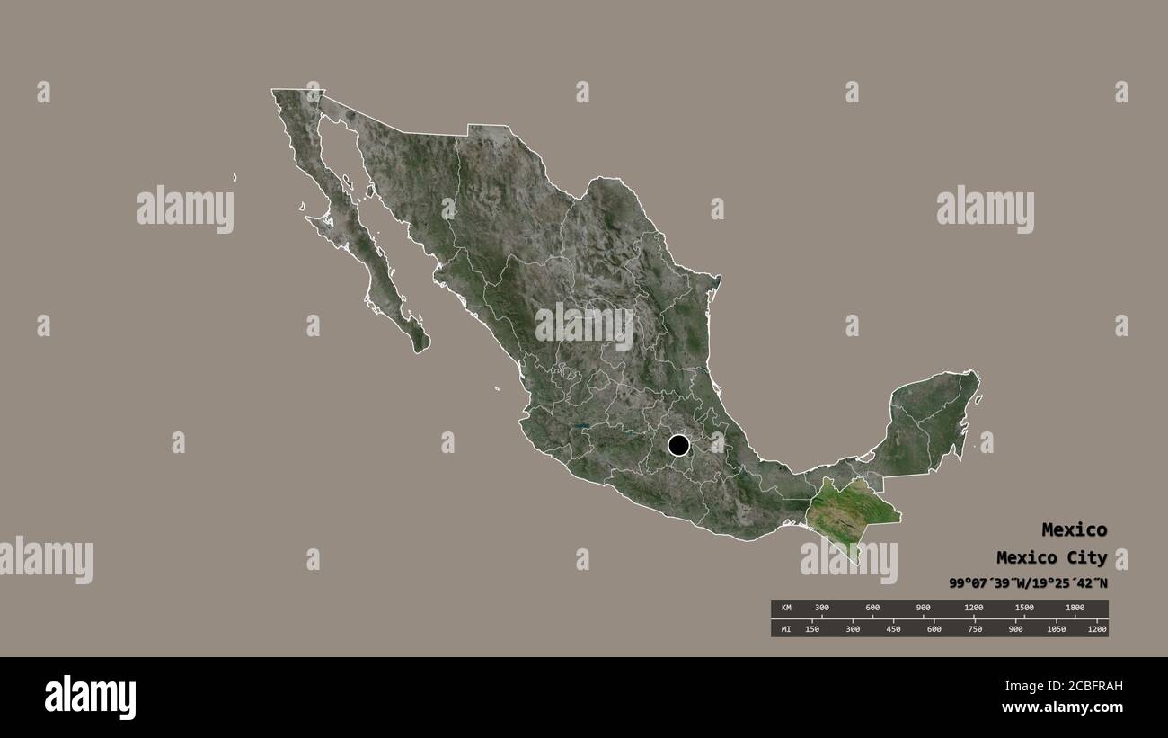 Map of tuxtla gutierrez hi-res stock photography and images - Alamy