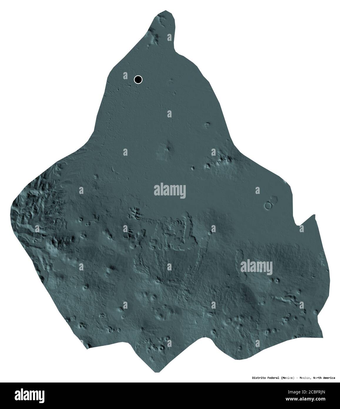 Distrito federal mexico map hi-res stock photography and images - Alamy