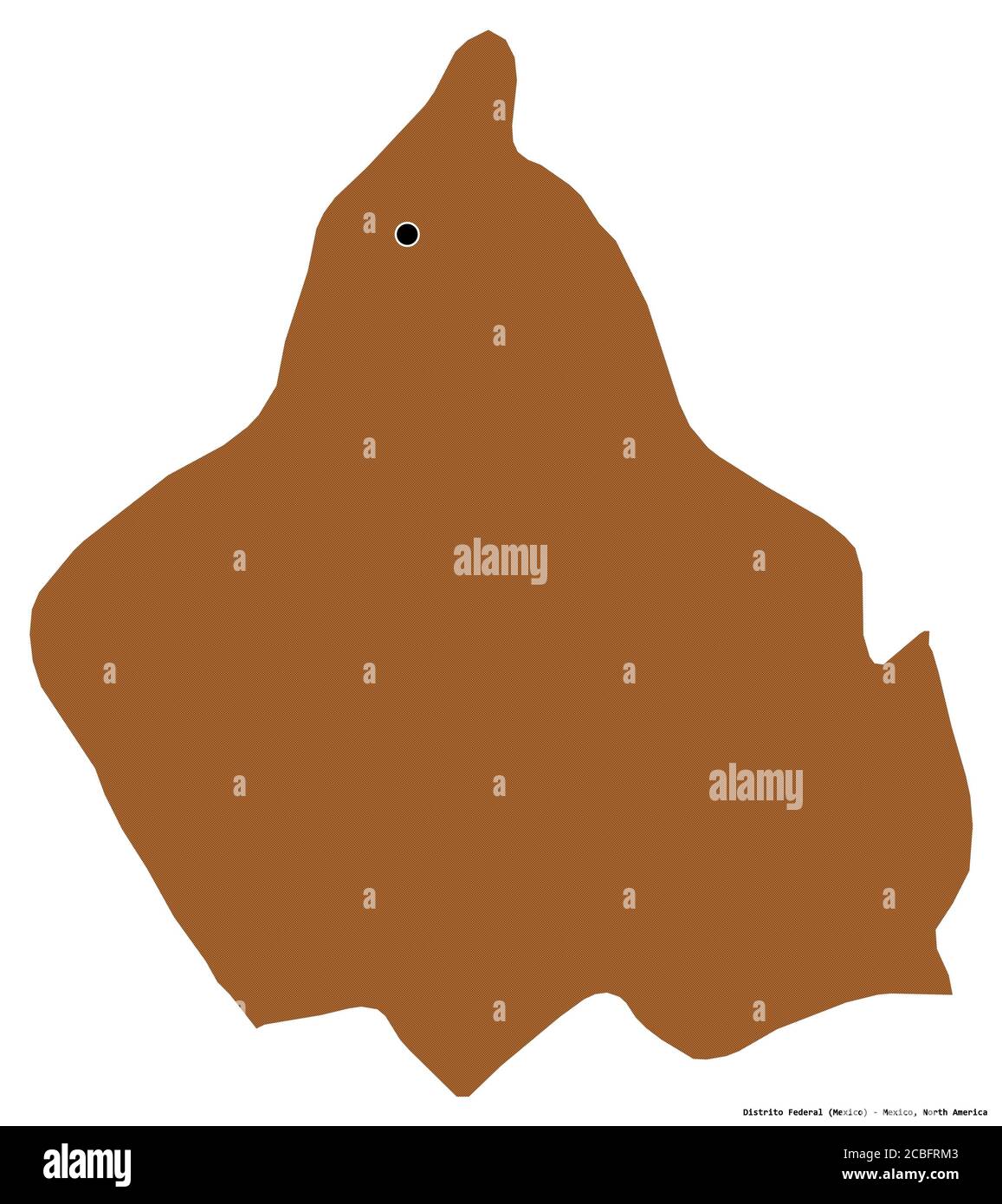 Distrito federal mexico map Cut Out Stock Images & Pictures - Alamy