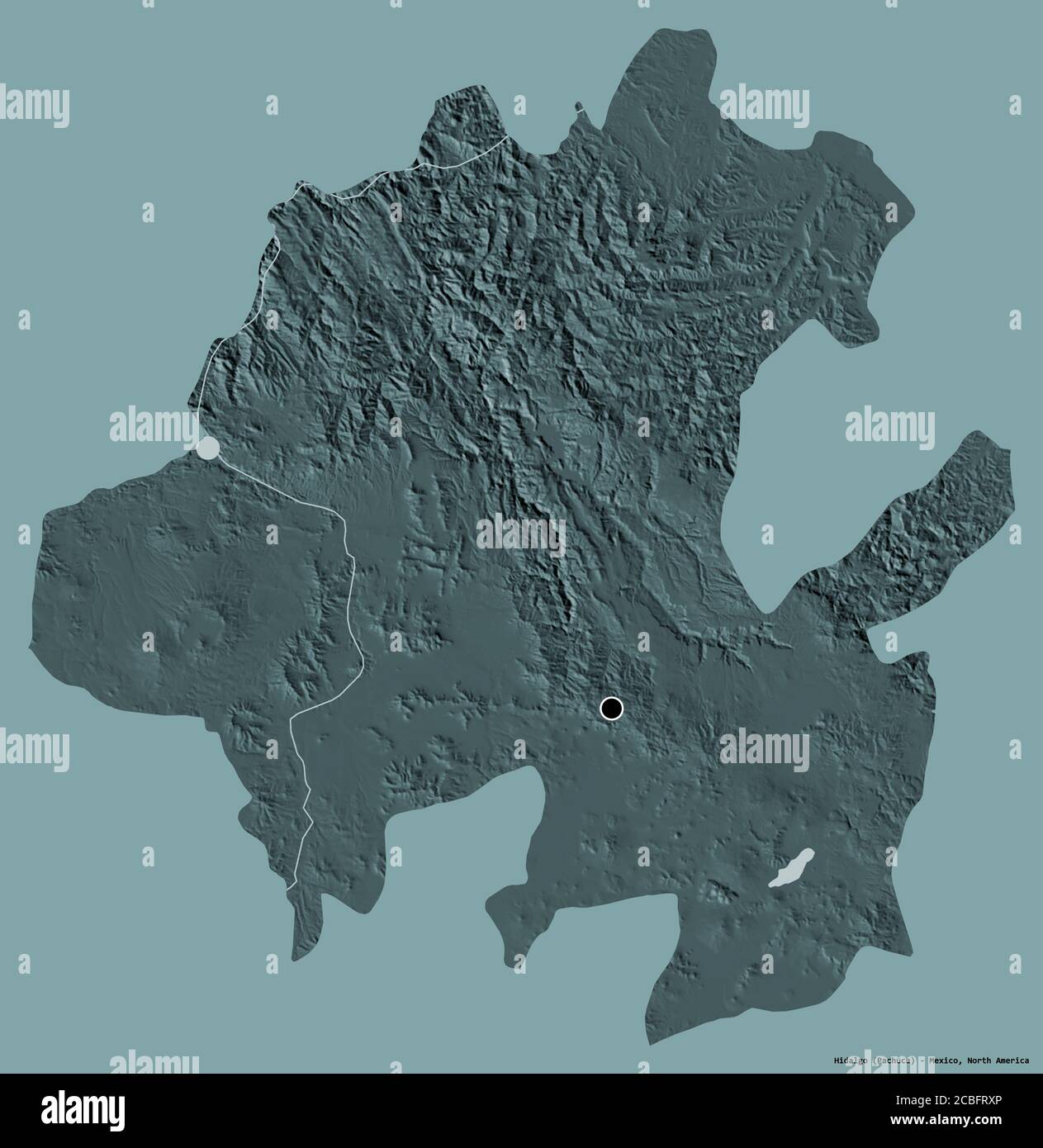 Map of pachuca hi-res stock photography and images - Alamy