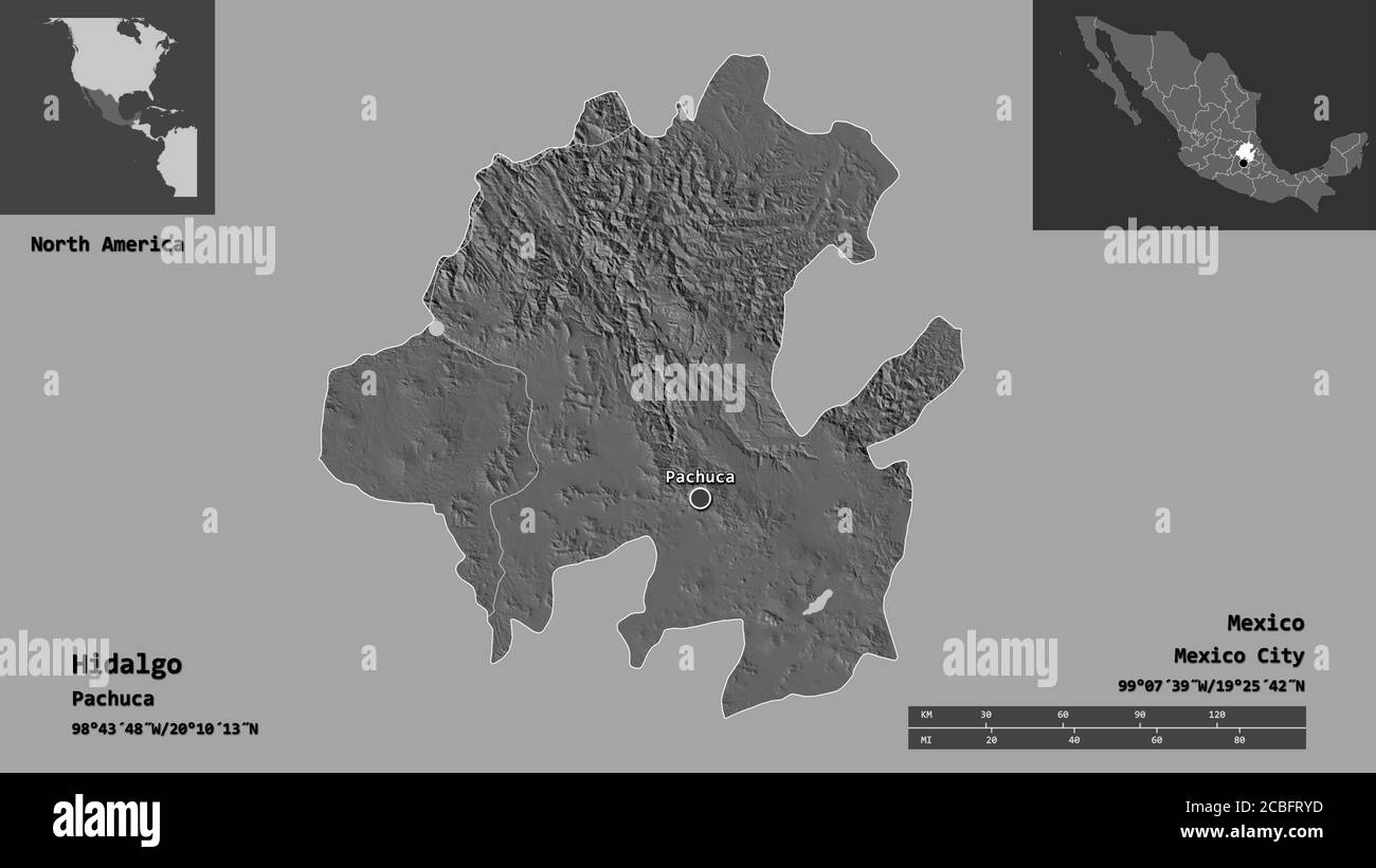 Pachuca Mexico Map States Indigenous Hidalgo: At The Crossroads