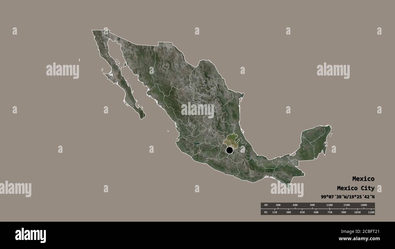 Map of pachuca hi-res stock photography and images - Alamy