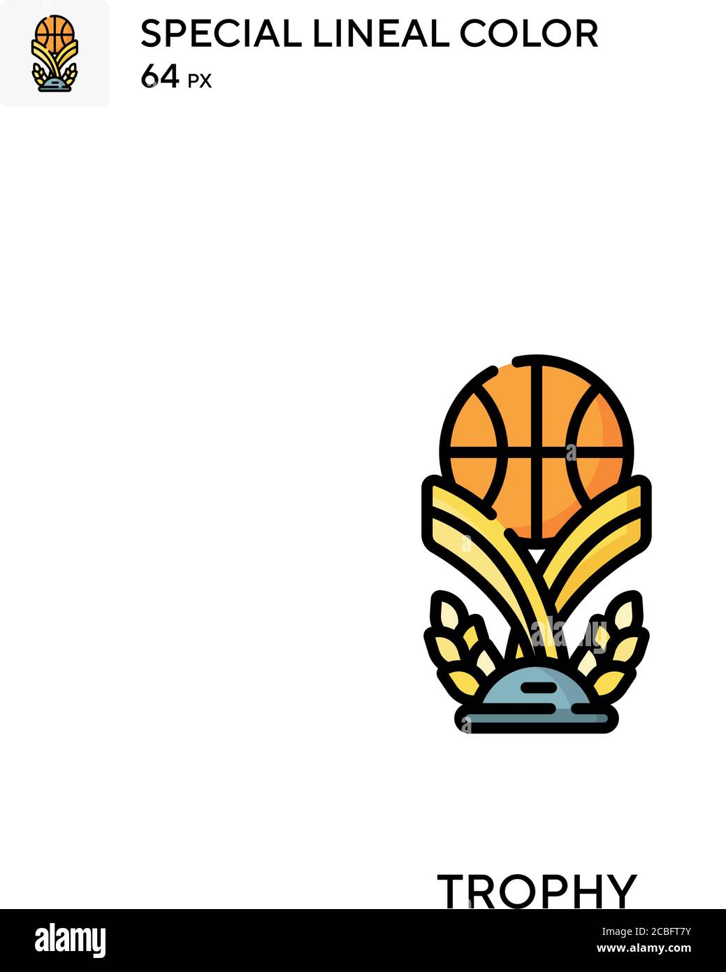 Trophy Simple vector icon. Trophy icons for your business project Stock ...