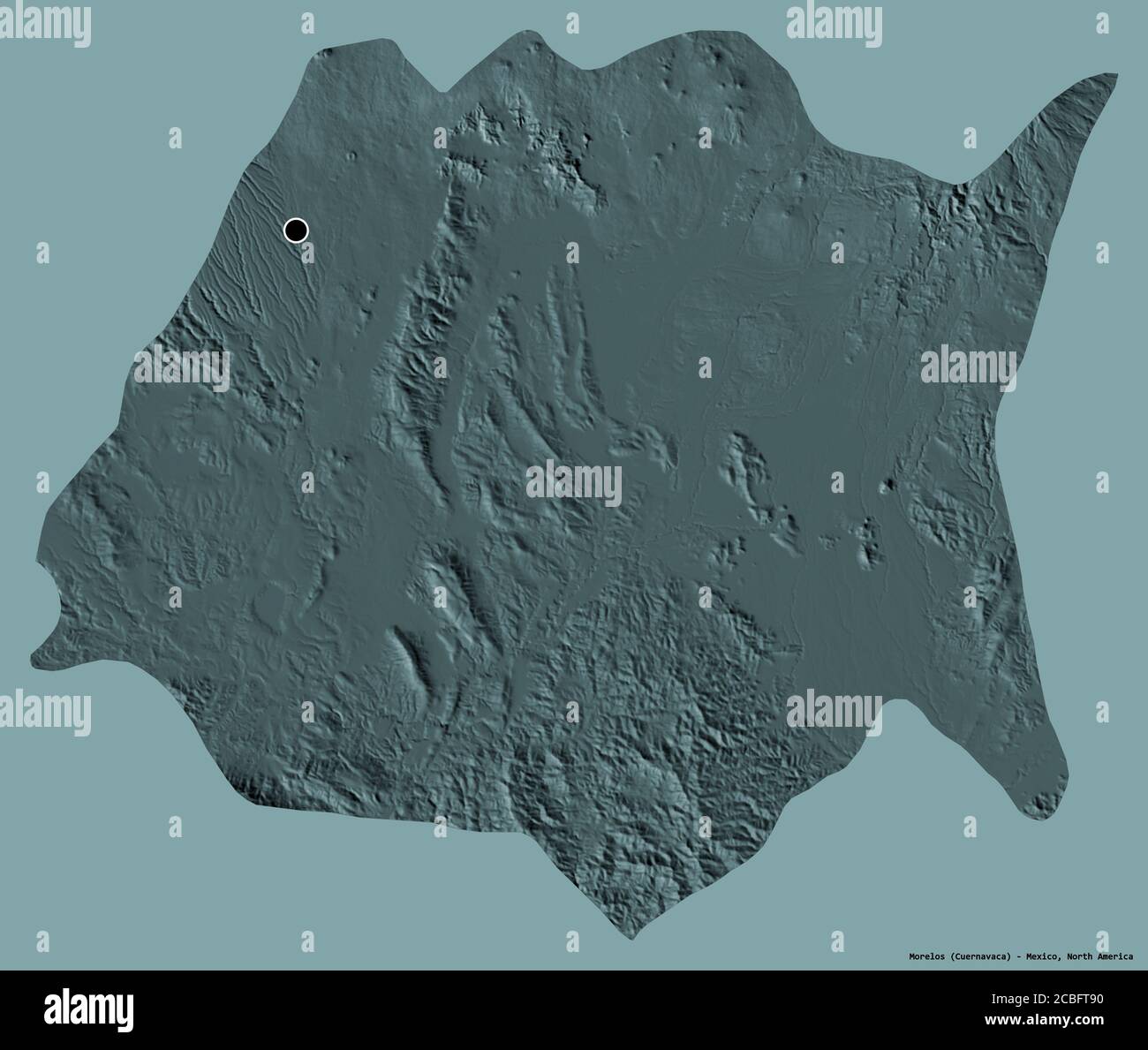 Map of cuernavaca mexico hi-res stock photography and images - Alamy