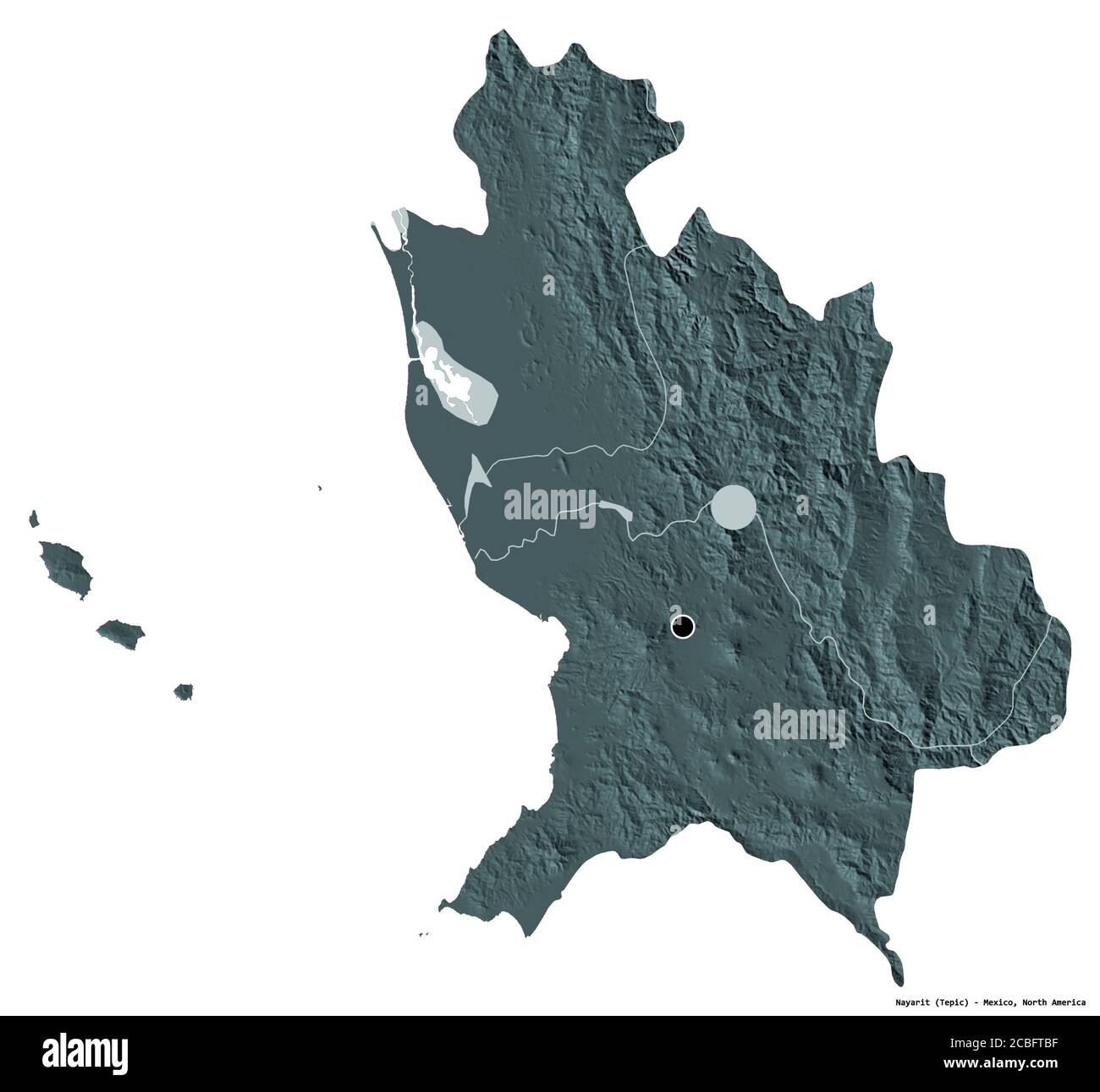 Earth zoom on tepic city hi-res stock photography and images - Alamy