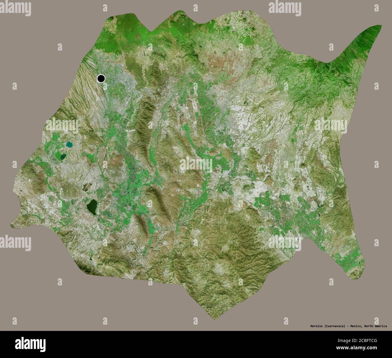 Map of cuernavaca mexico hi-res stock photography and images - Alamy