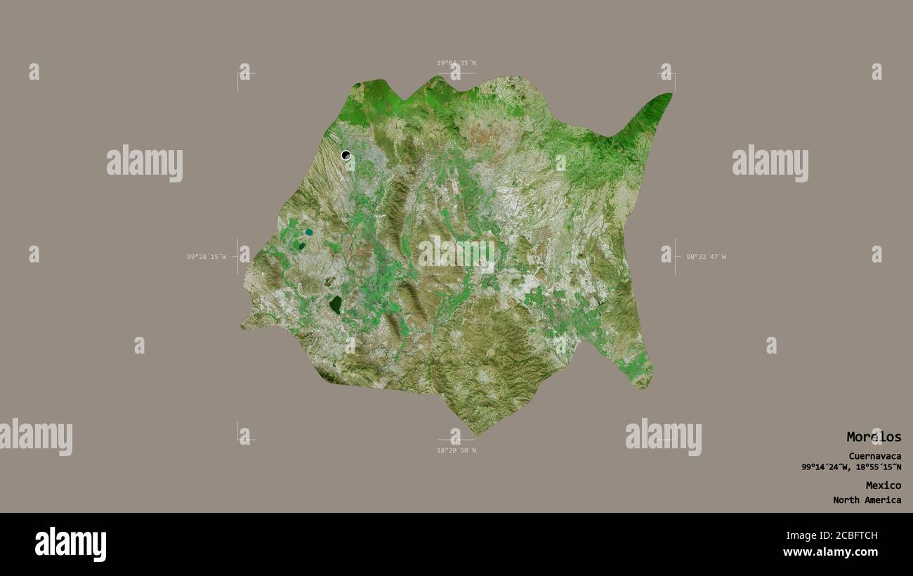 Cuernavaca map hi-res stock photography and images - Alamy