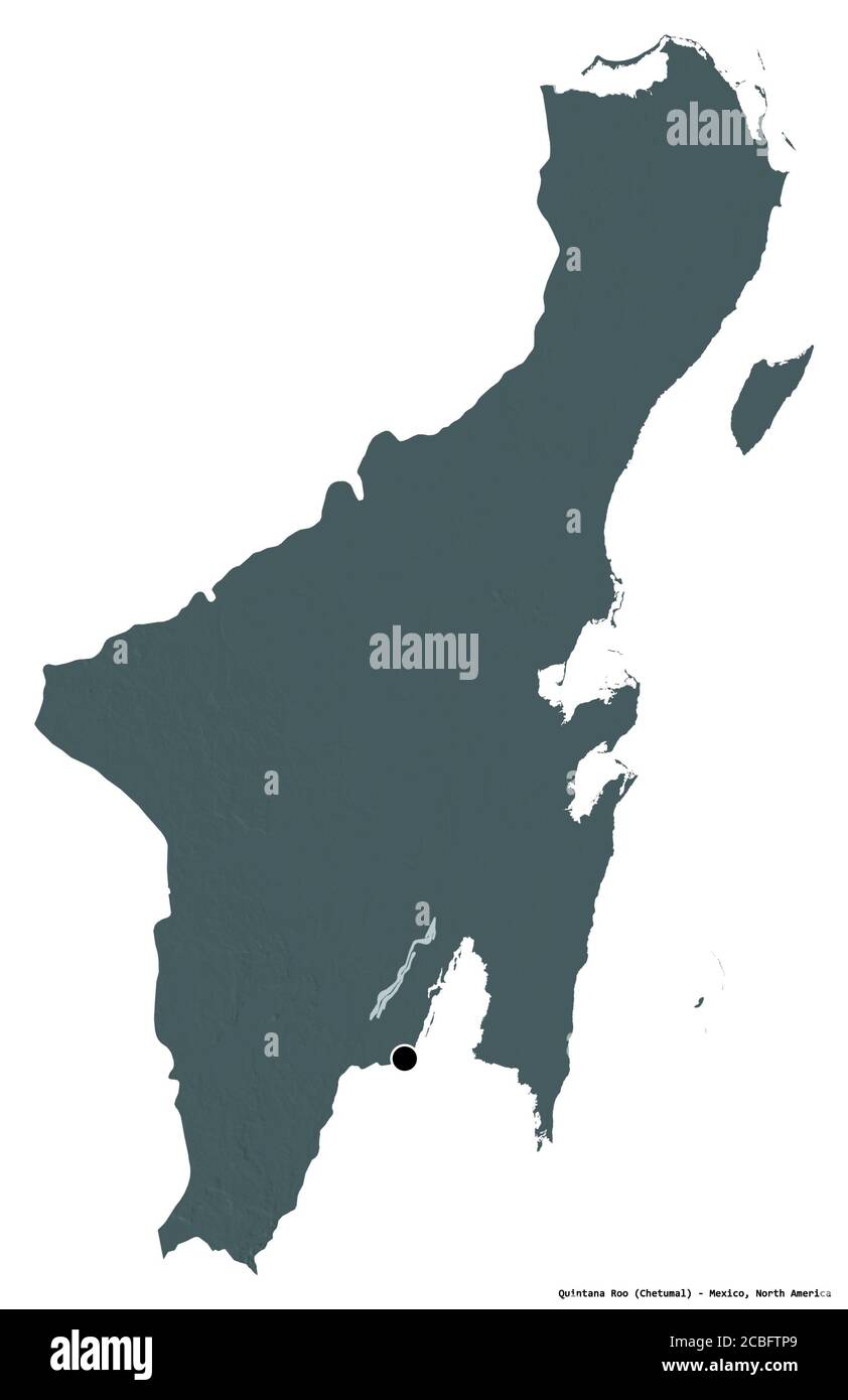 Map of chetumal mexico hi-res stock photography and images - Alamy