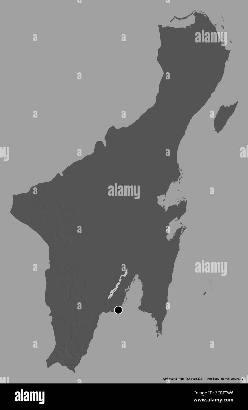 Map of chetumal mexico hi-res stock photography and images - Alamy