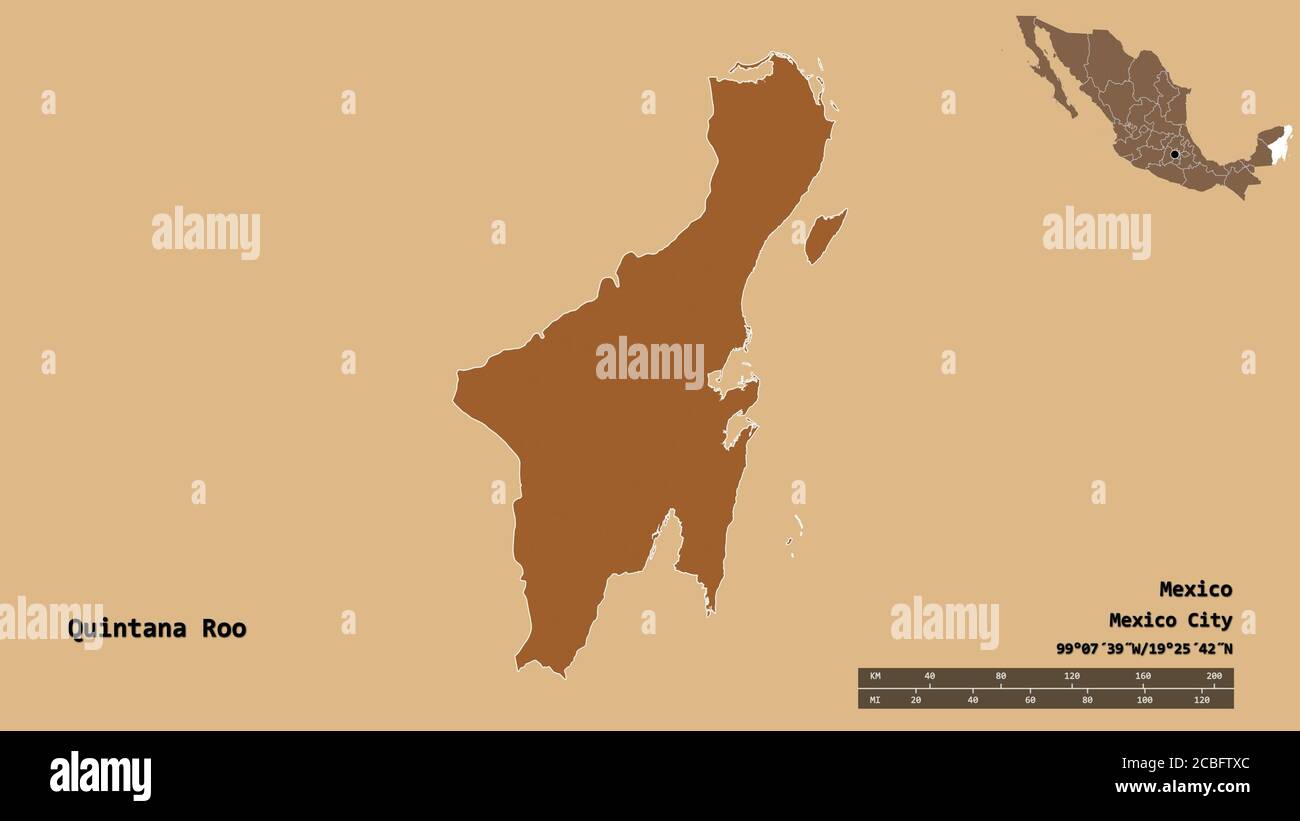 Map of chetumal mexico hi-res stock photography and images - Alamy