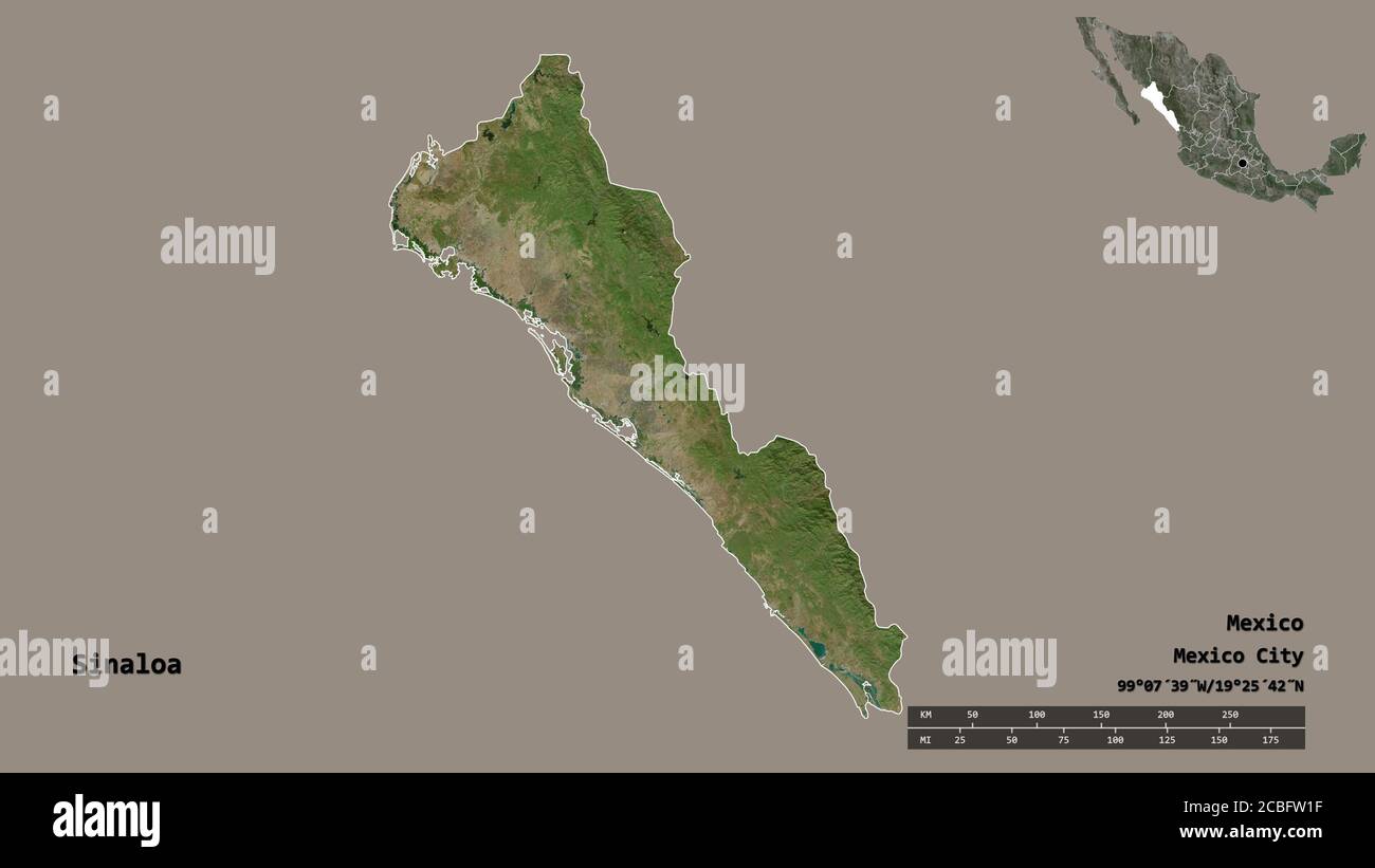 Map of culiacan hi-res stock photography and images - Alamy