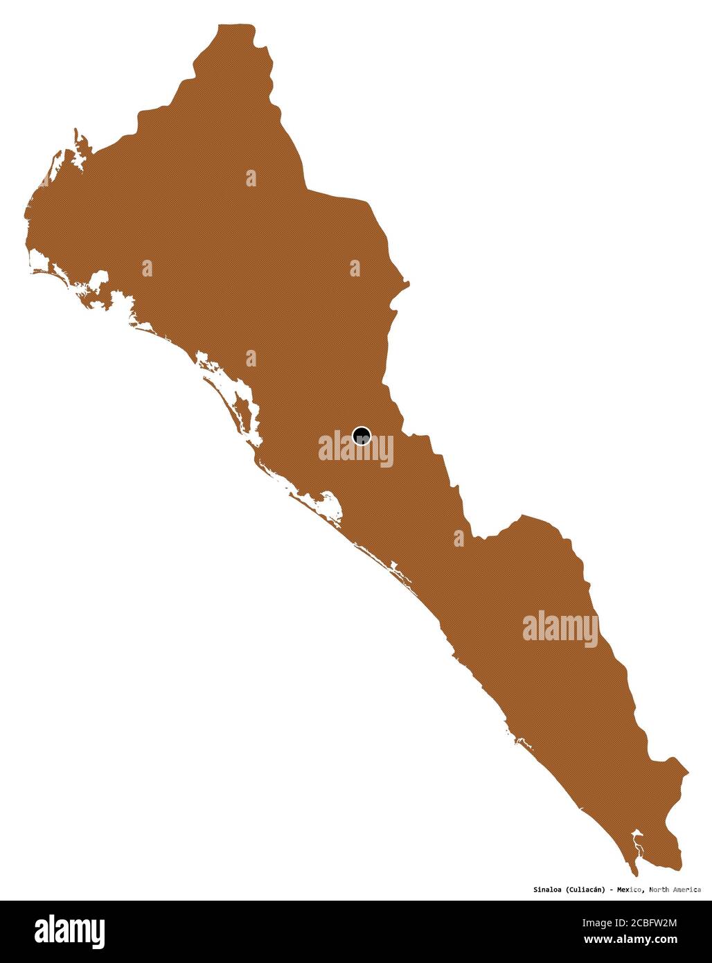 Sinaloa map Cut Out Stock Images & Pictures - Alamy