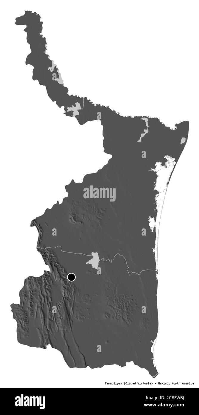 Map of ciudad victoria mexico hi-res stock photography and images - Alamy