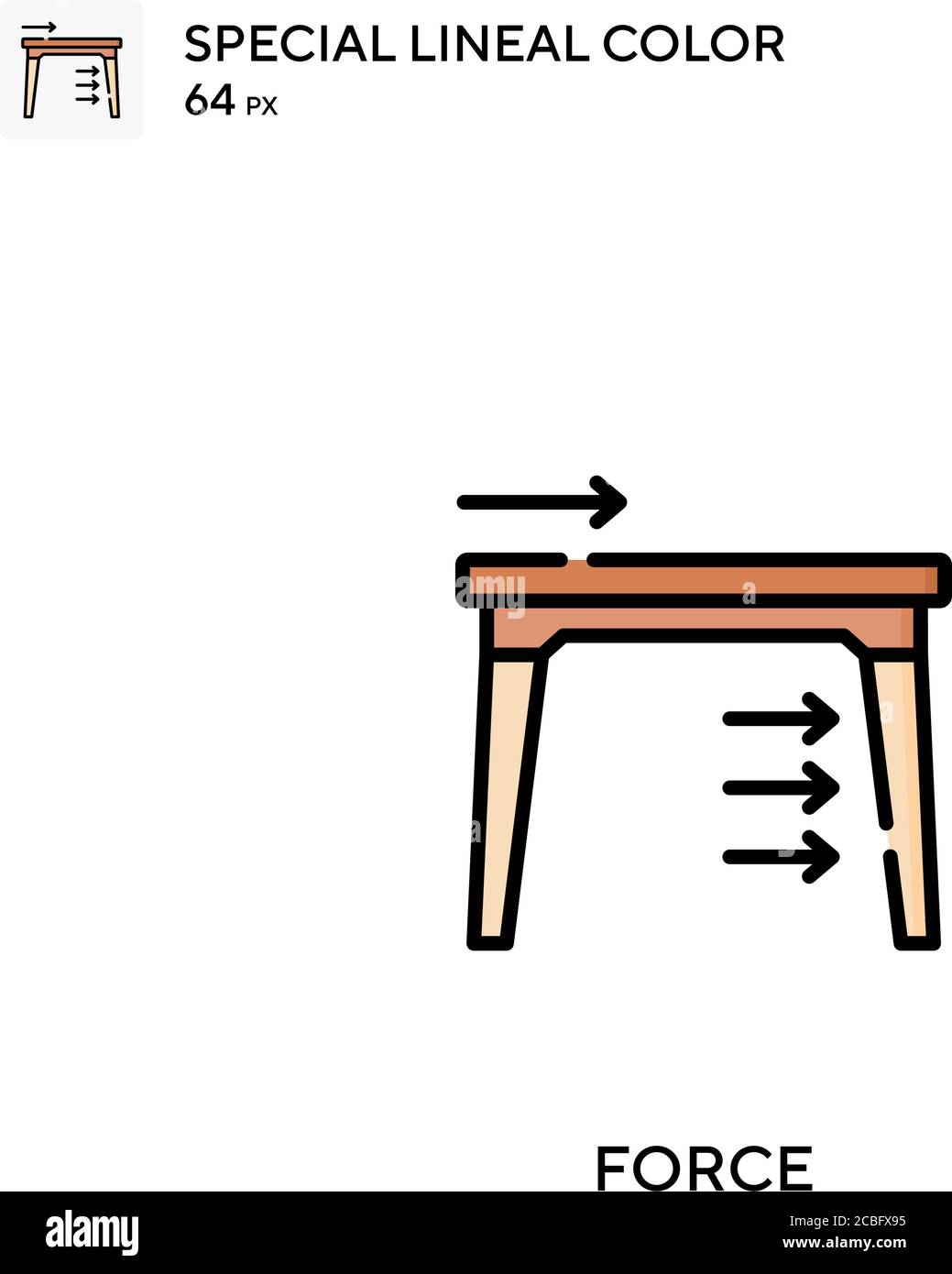 Force Simple vector icon. Force icons for your business project Stock ...