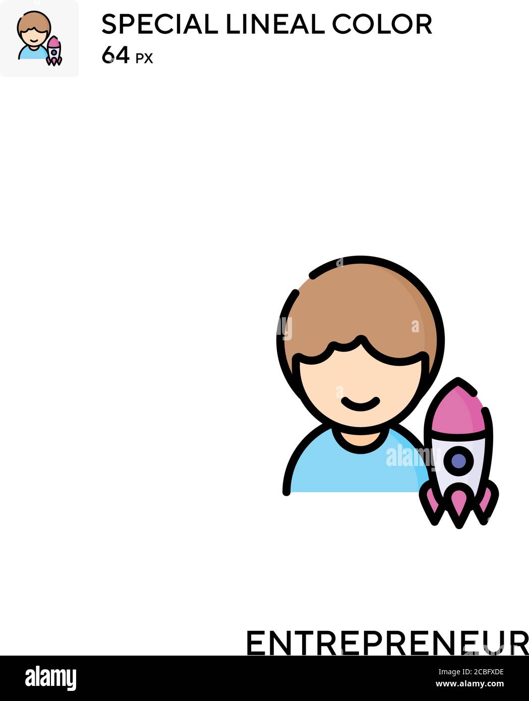 Entrepreneur Simple vector icon. Entrepreneur icons for your business ...