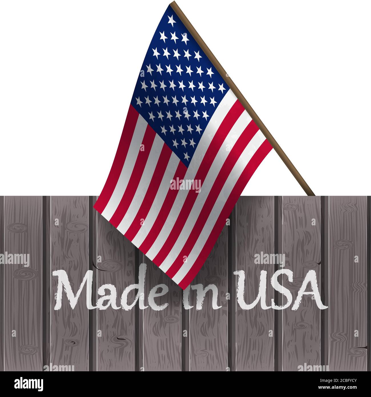 Usa flag background paint Stock Vector Images - Alamy