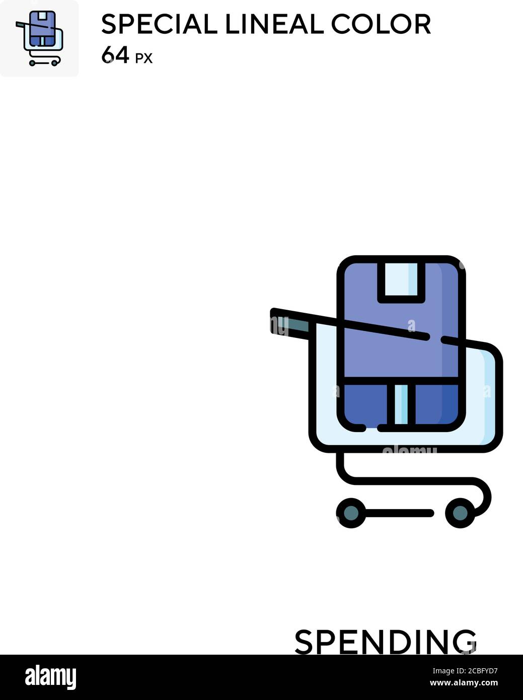 Spending Simple vector icon. Spending icons for your business project ...