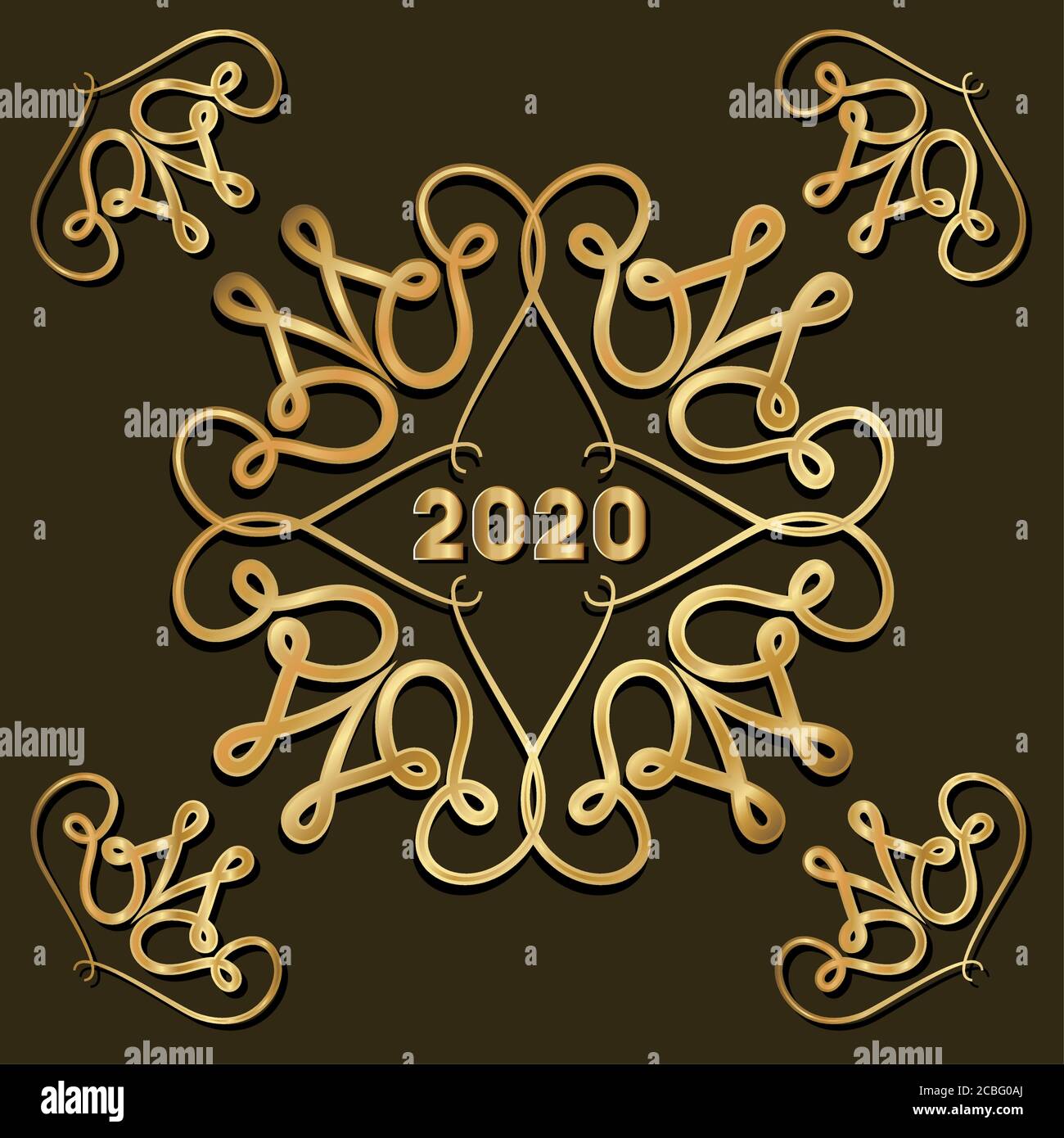 2020 theme Stock Vector Images - Alamy