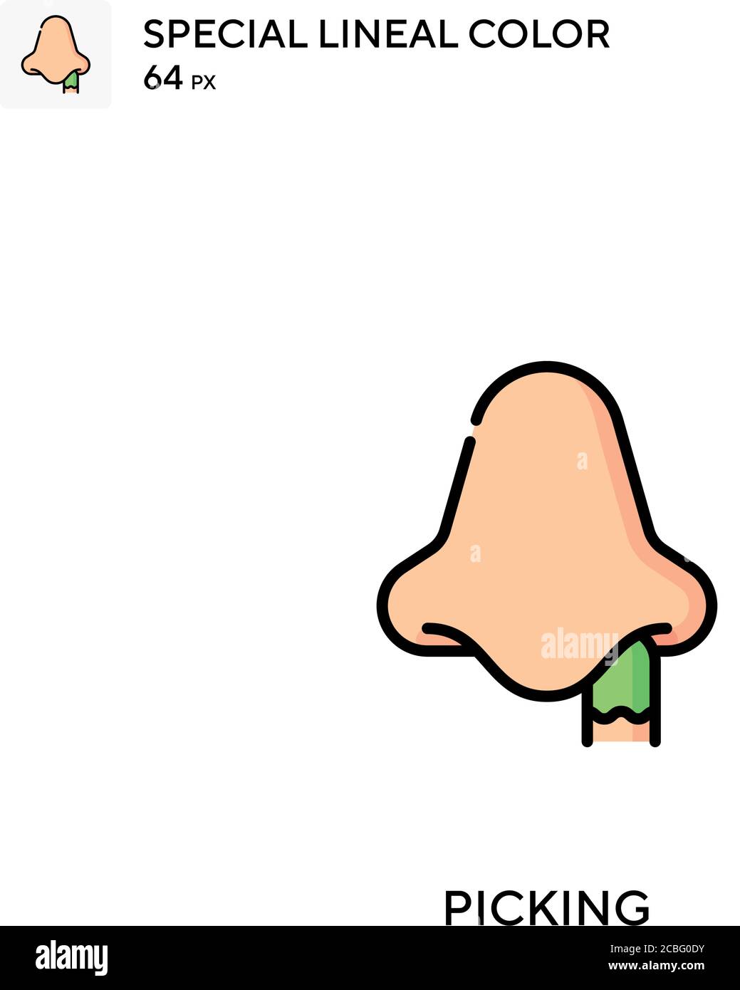 Picking Simple vector icon. Picking icons for your business project ...