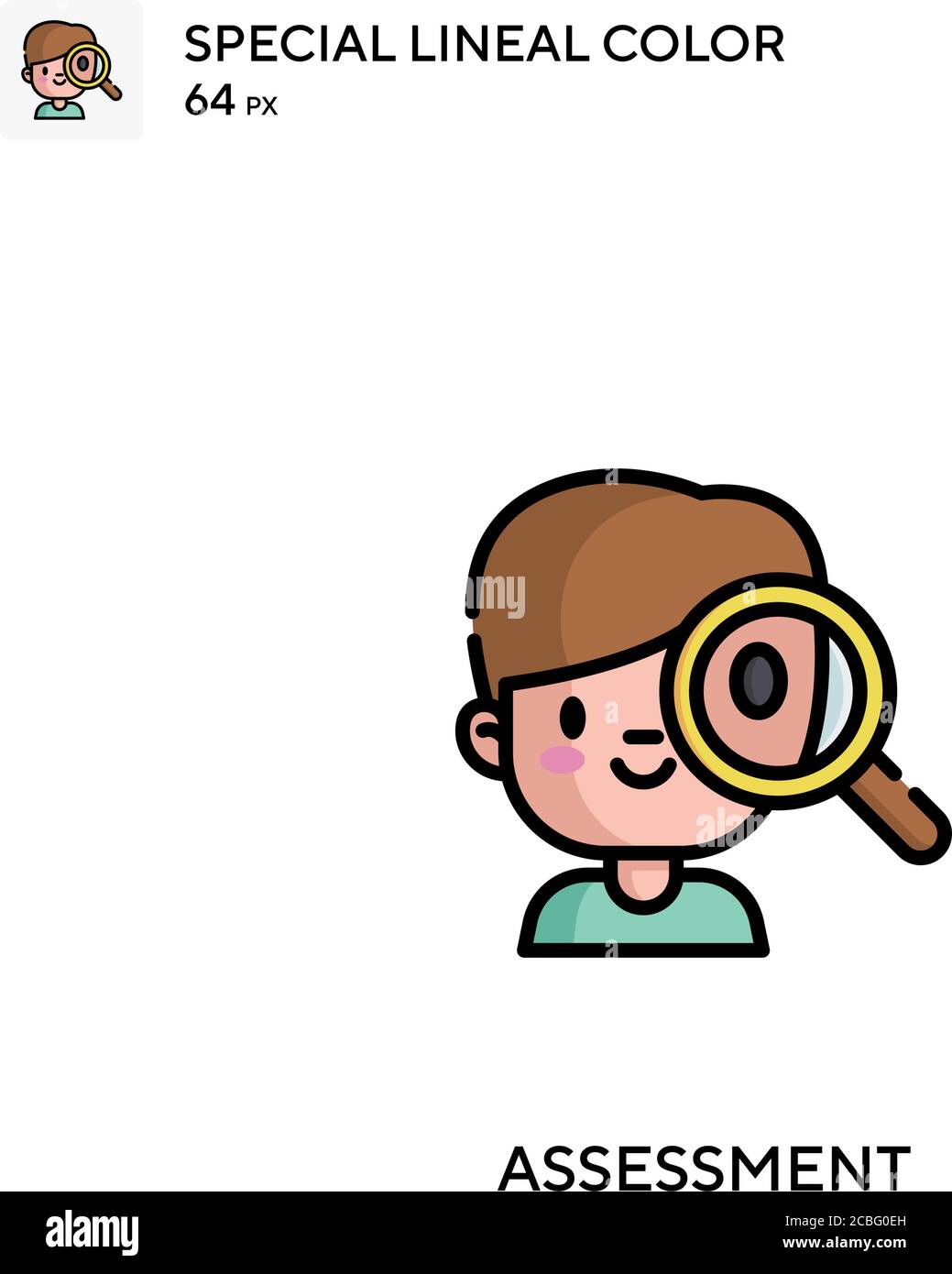 Risk Assessment Icon Cut Out Stock Images & Pictures - Alamy