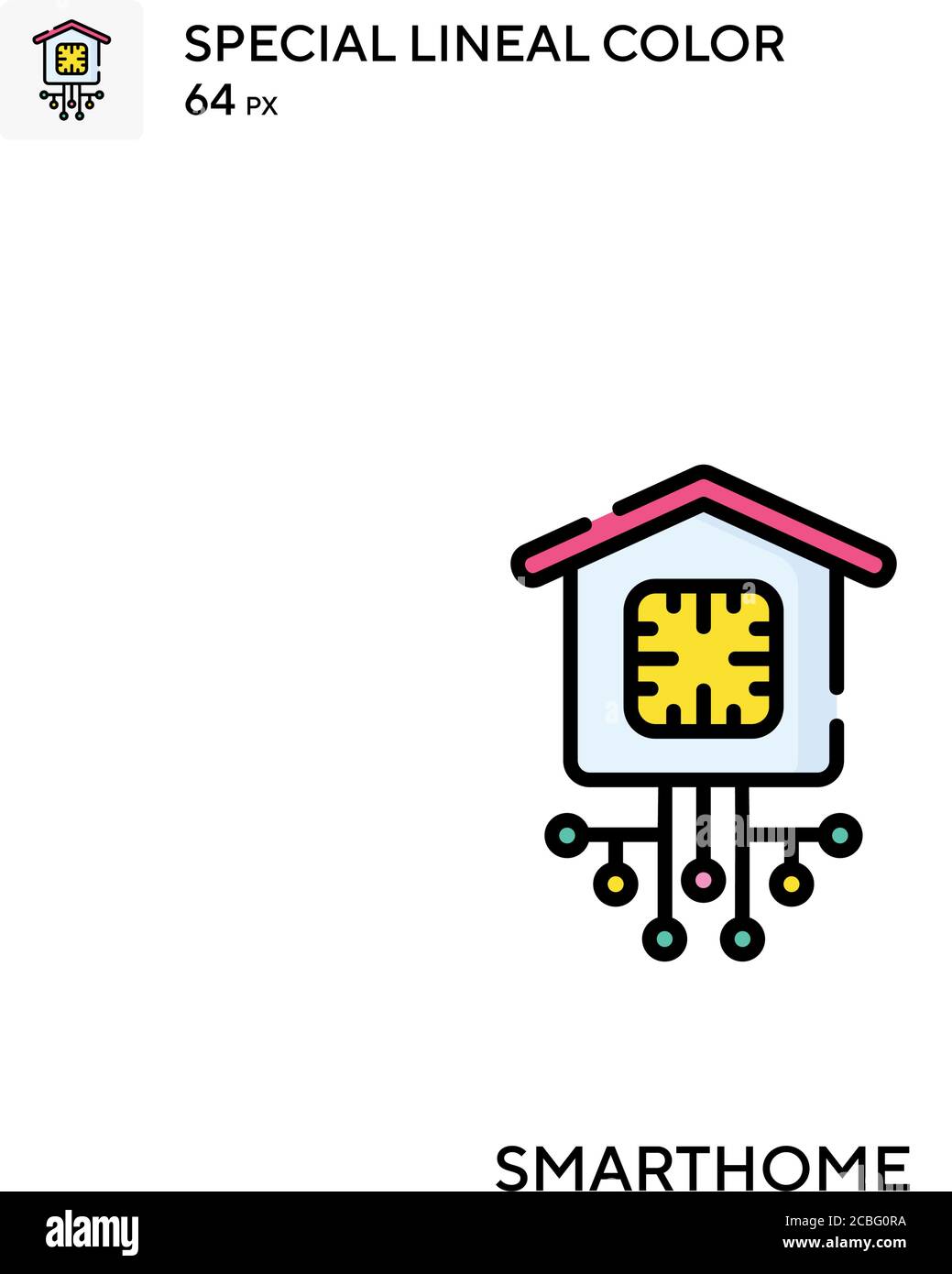 Smarthome Simple vector icon. Smarthome icons for your business project ...
