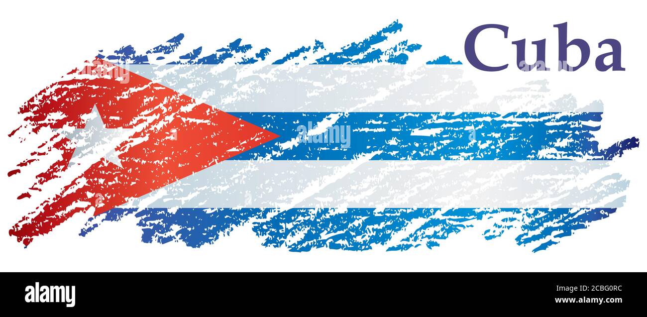 Flag of Cuba, Republic of Cuba. Template for award design, an official ...