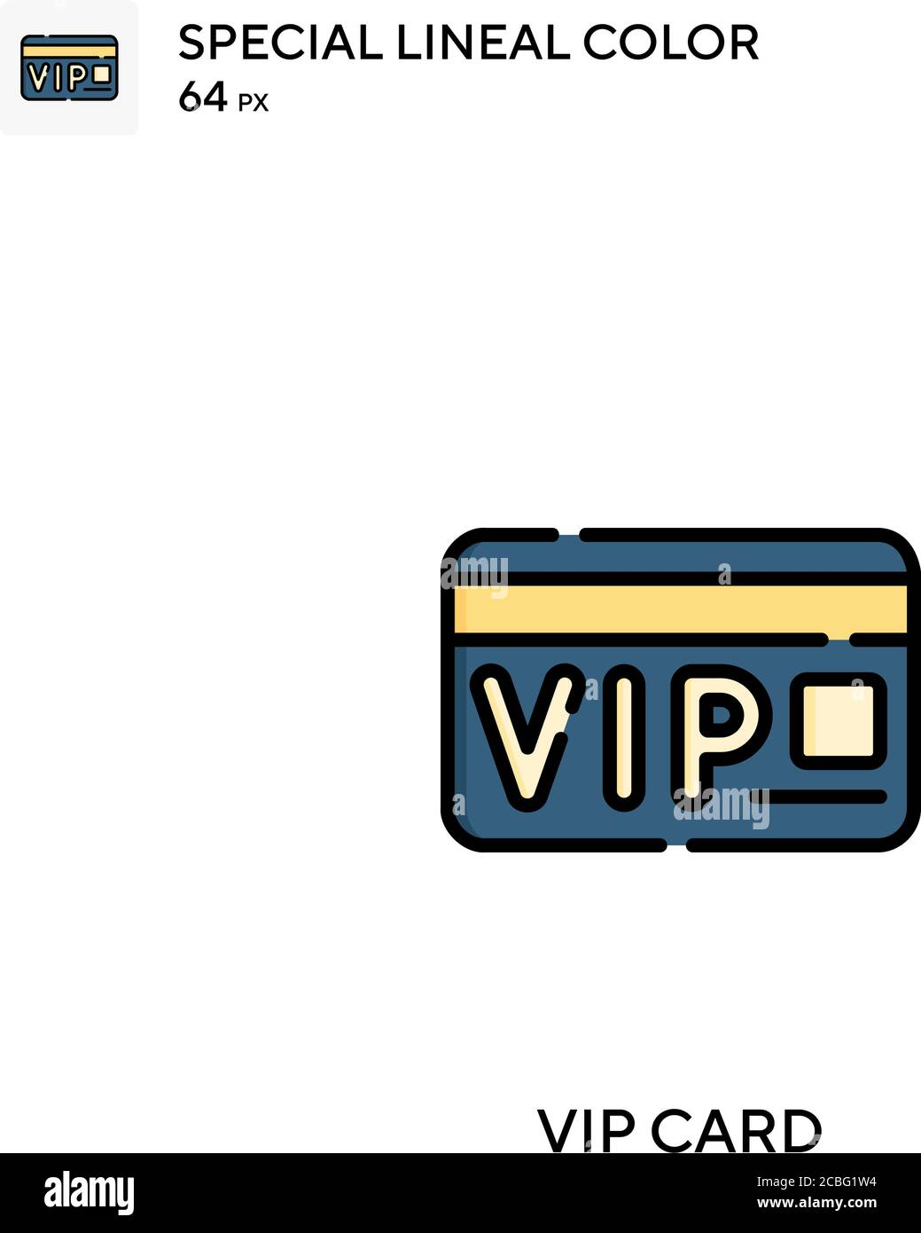 Vip card Simple vector icon. Vip card icons for your business project ...