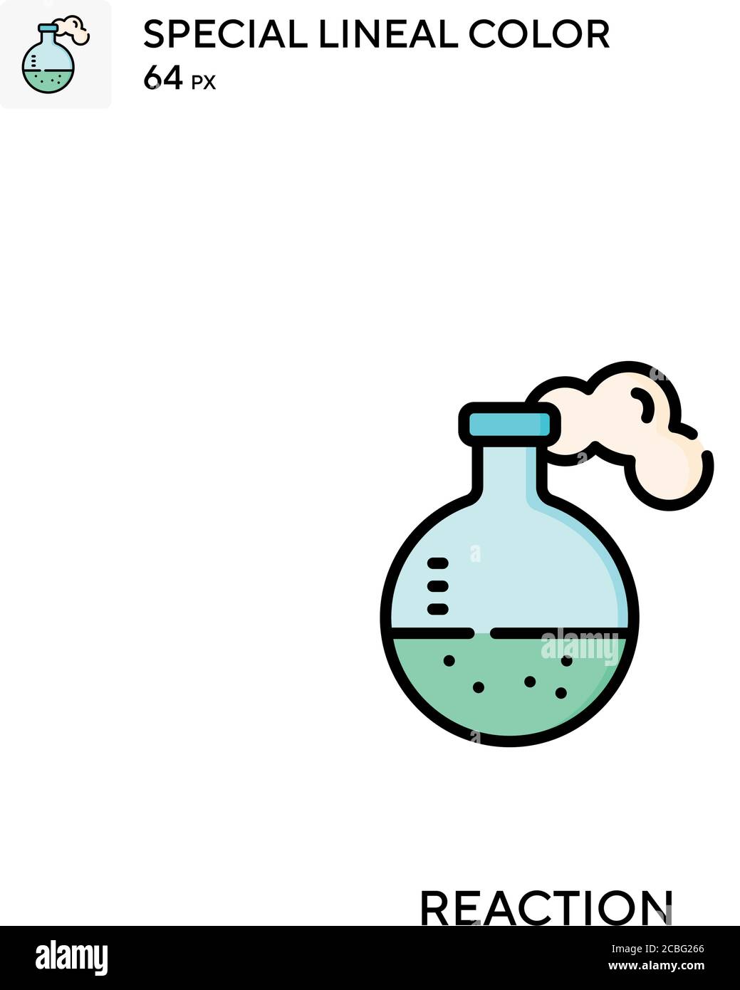 Reaction Simple vector icon. Reaction icons for your business project ...