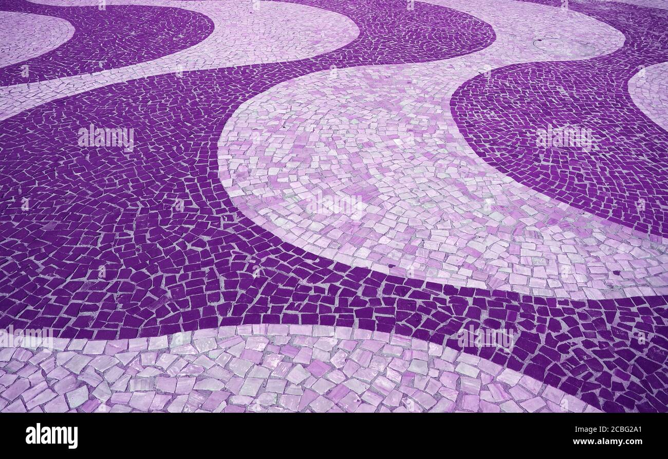 Wave pavement pattern hi-res stock photography and images - Alamy