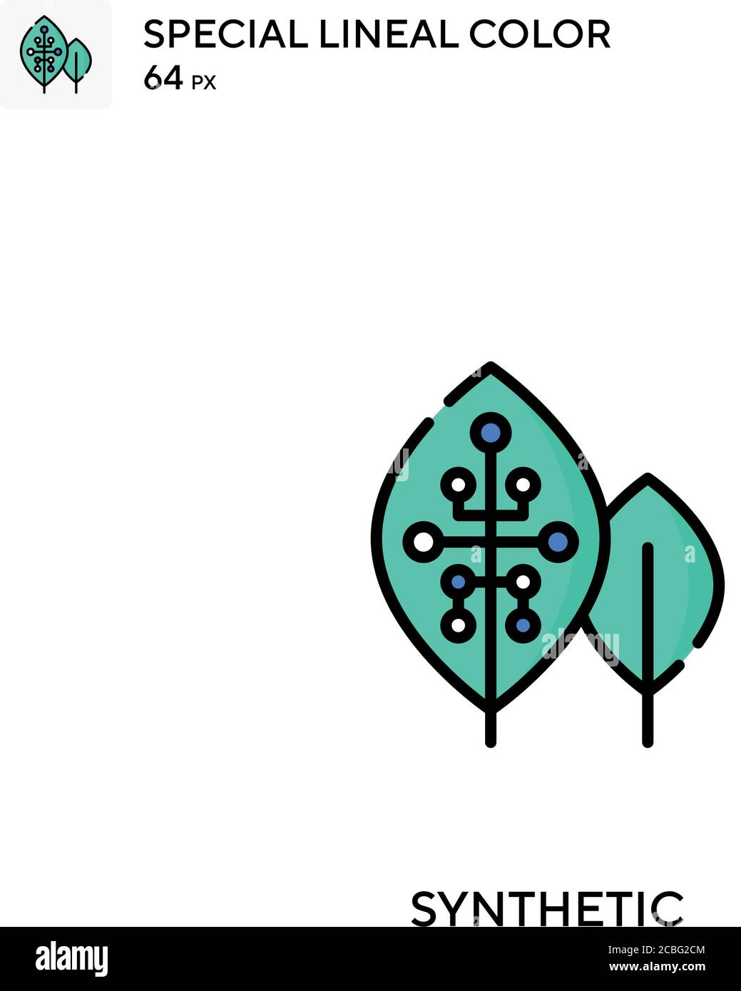 Synthetic Simple vector icon. Synthetic icons for your business project ...