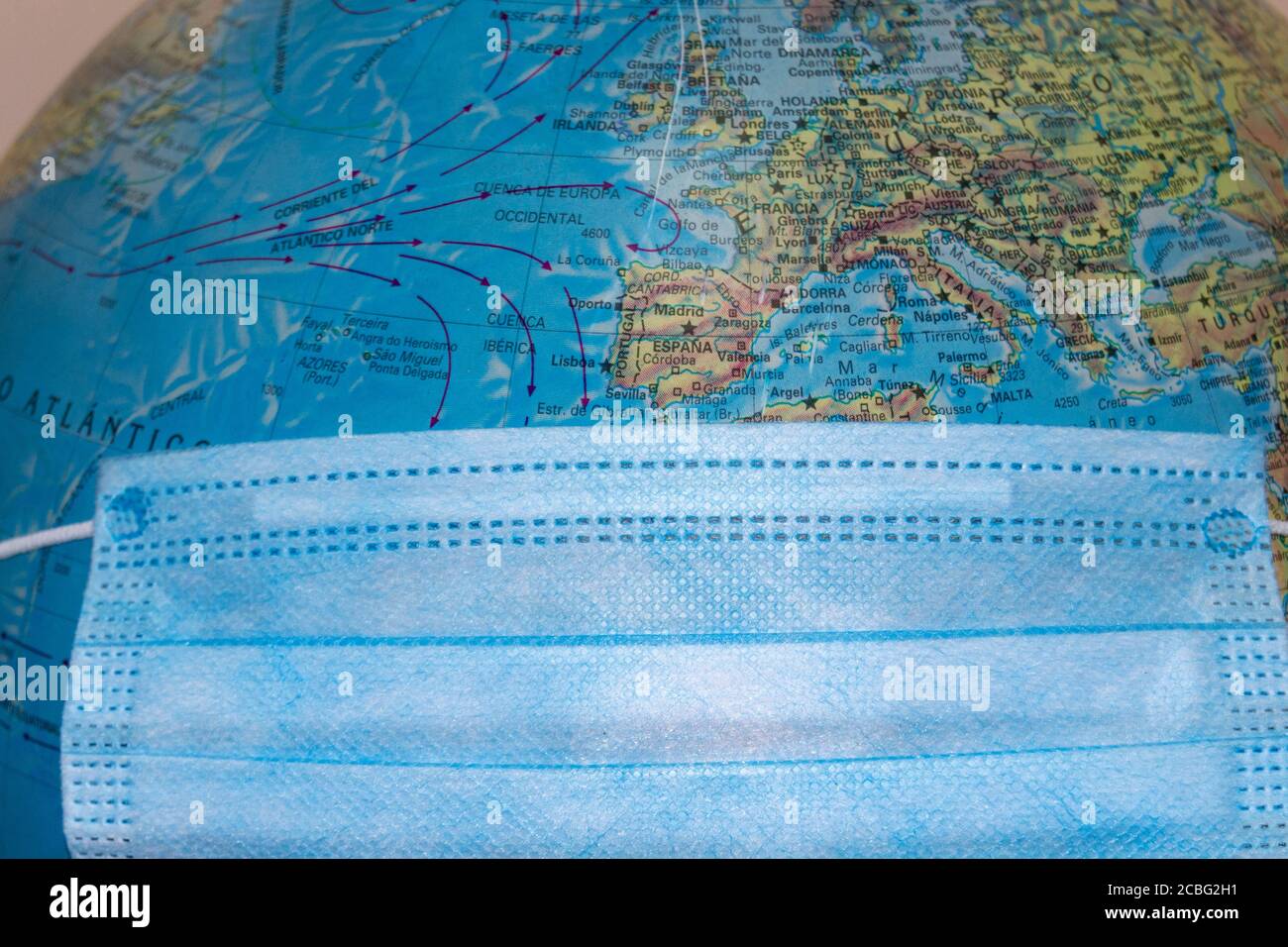 Map of mundo hi-res stock photography and images - Alamy