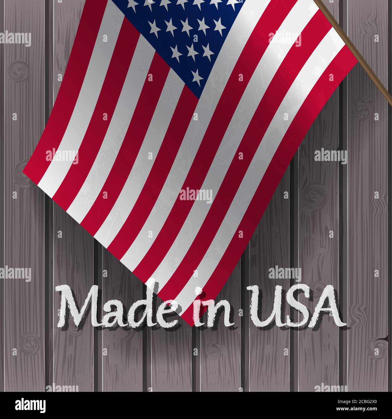 Usa flag background paint Stock Vector Images - Alamy