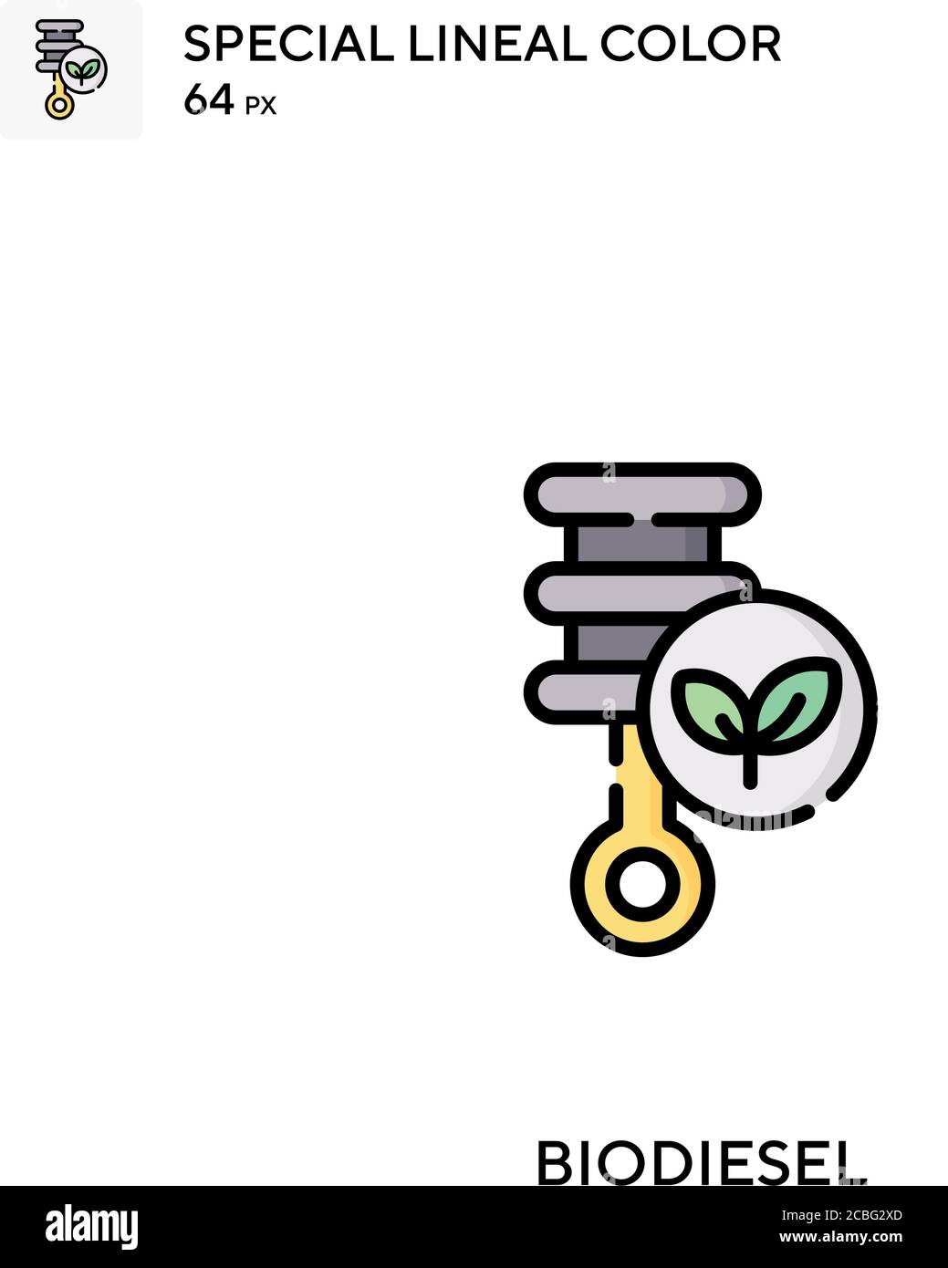 Biodiesel Simple vector icon. Biodiesel icons for your business project ...