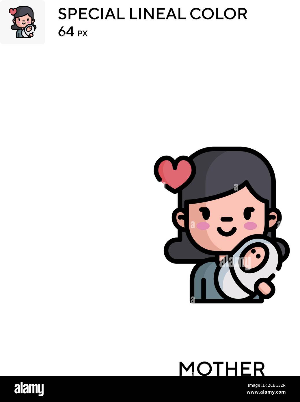 Mother Simple vector icon. Mother icons for your business project Stock ...