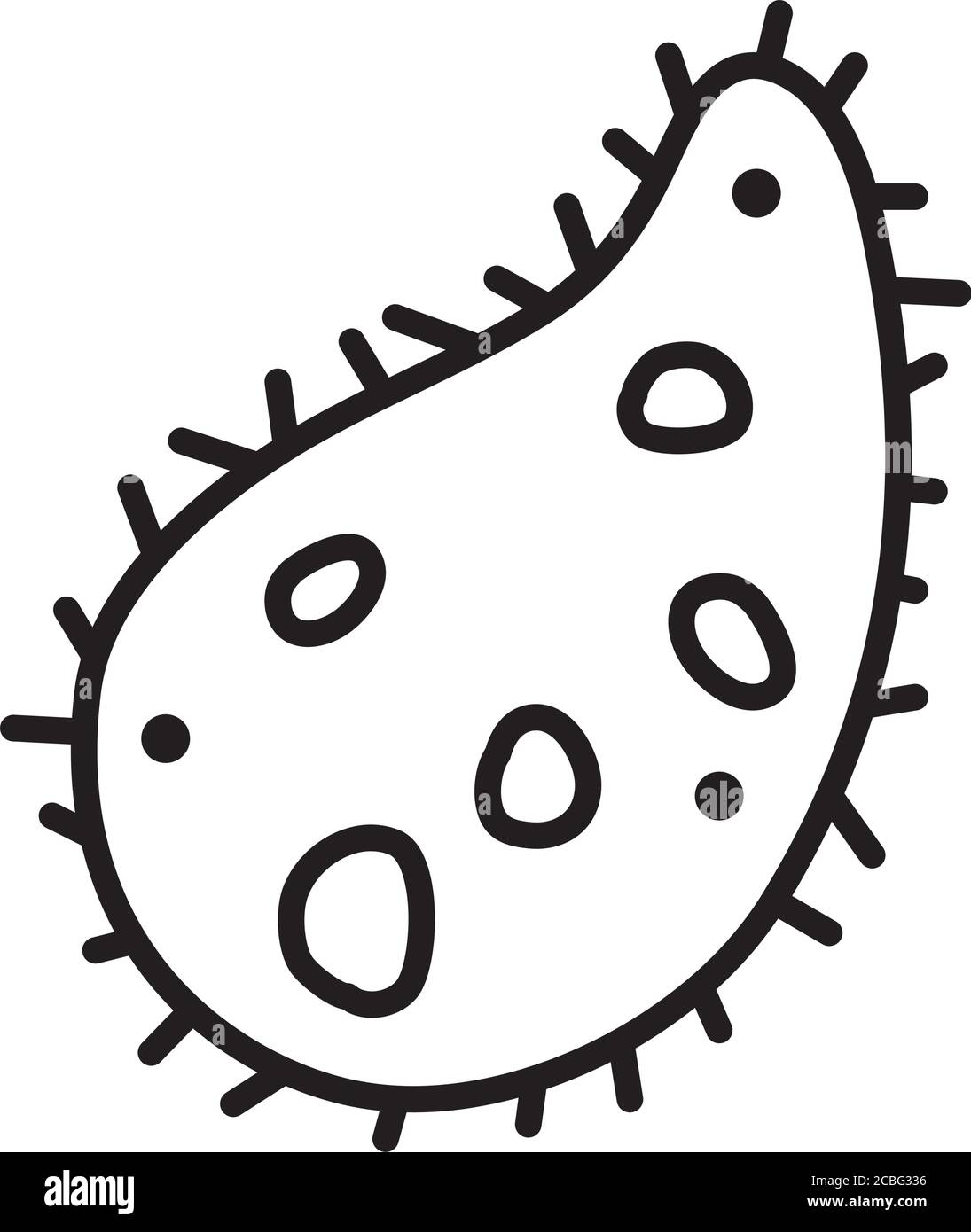 Bacteria Clipart Black And White