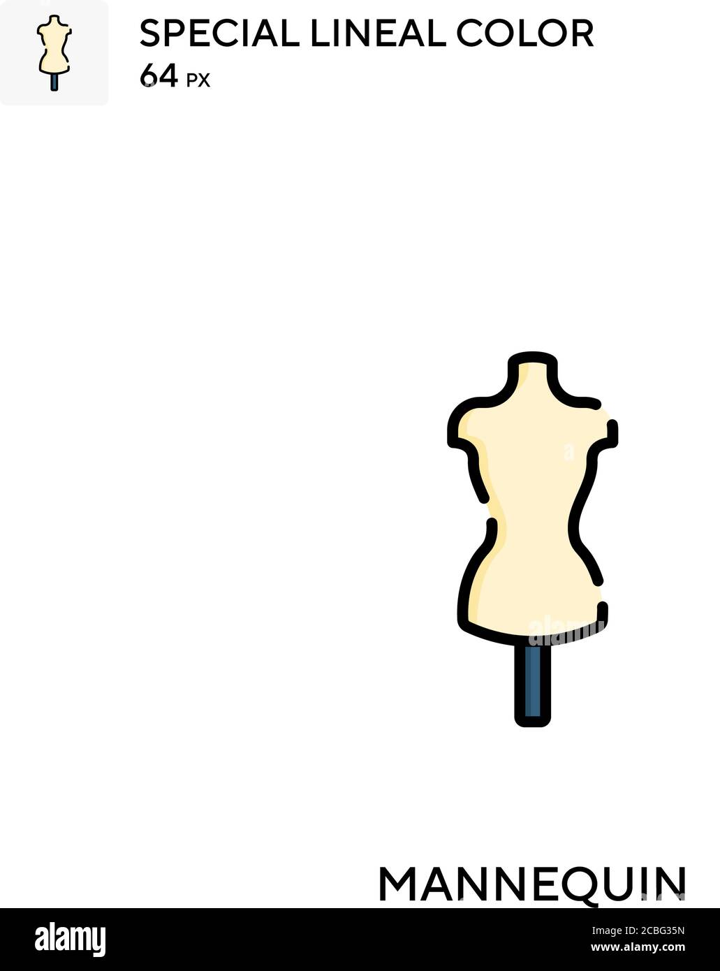 Mannequin Simple vector icon. Mannequin icons for your business project ...