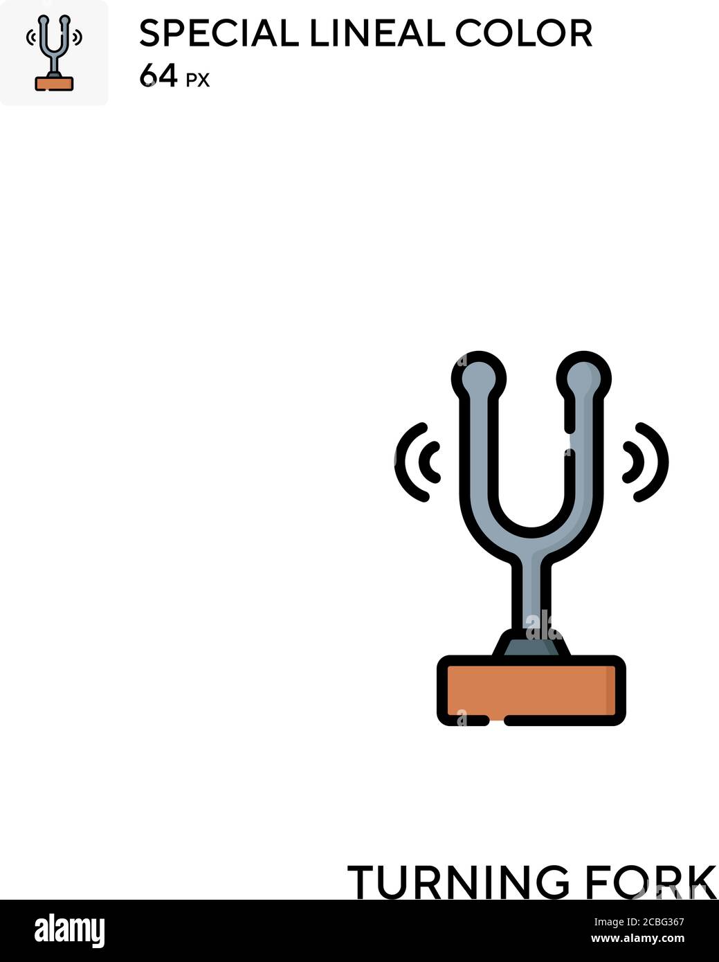 Turning fork Simple vector icon. Turning fork icons for your business ...