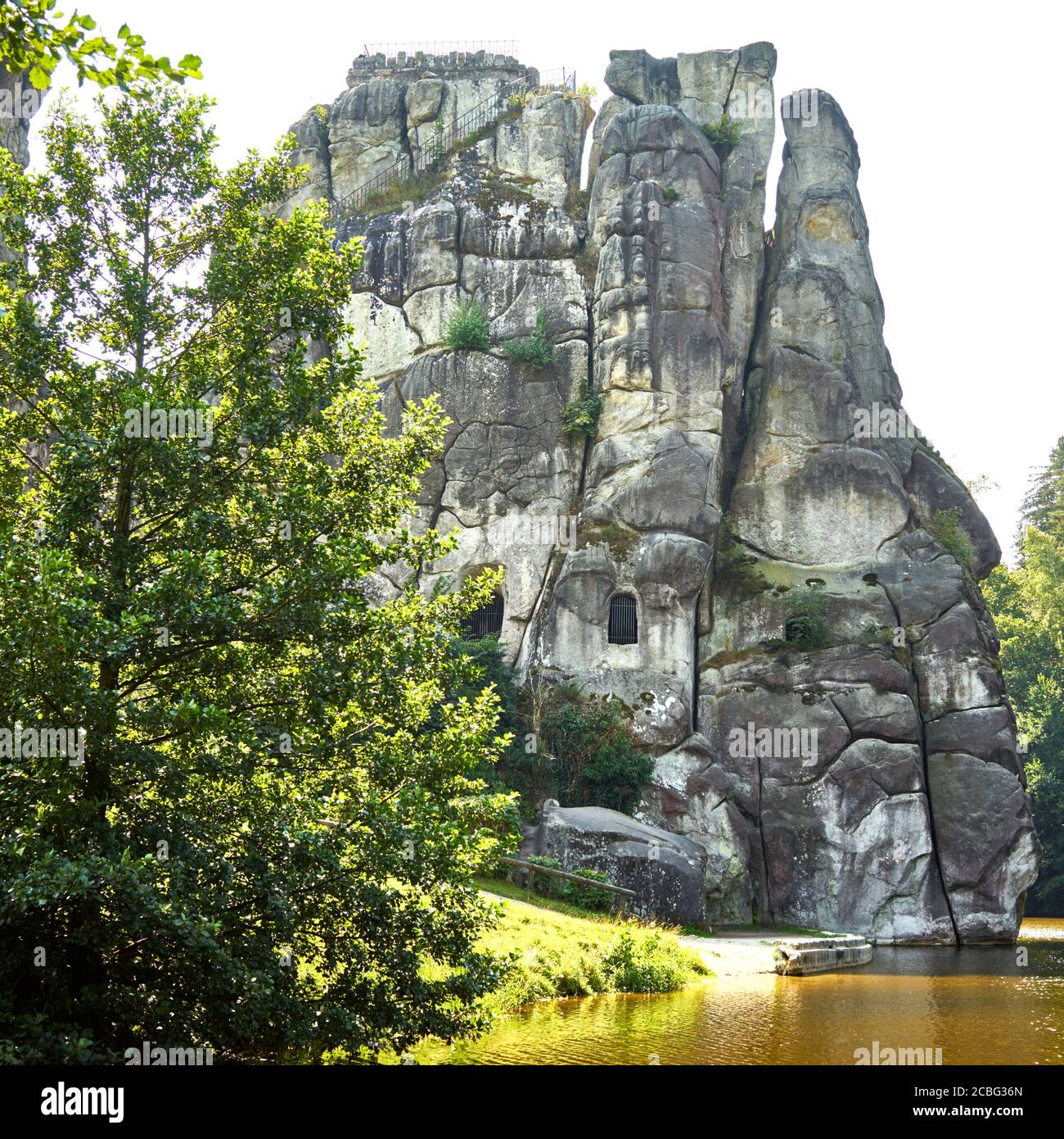 Externsteine near horn bad meinberg hi-res stock photography and images ...