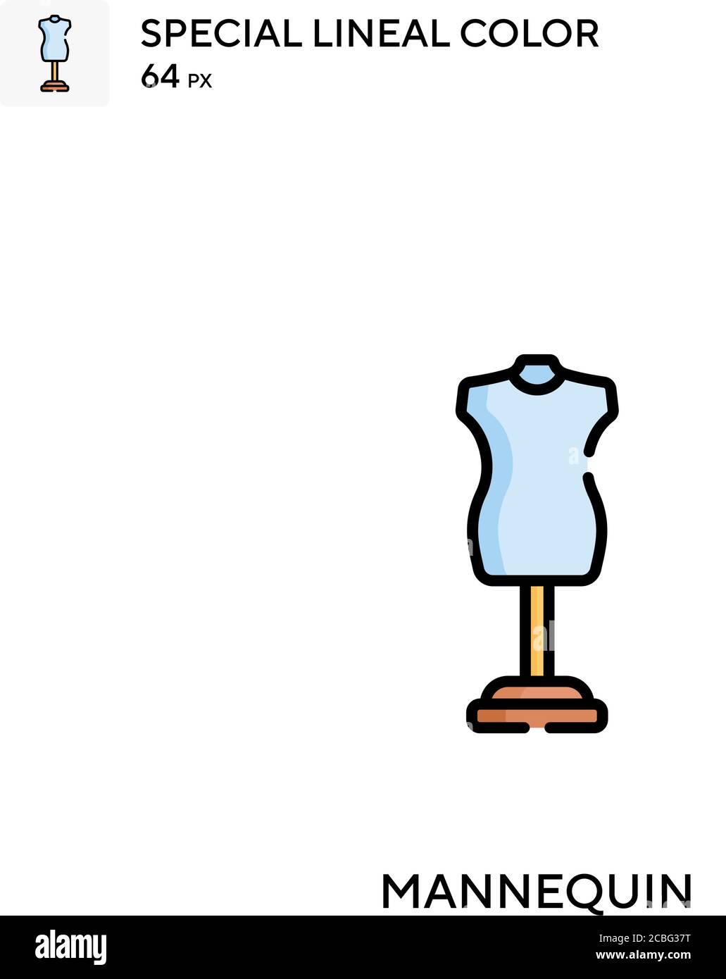 Mannequin Simple vector icon. Mannequin icons for your business project ...