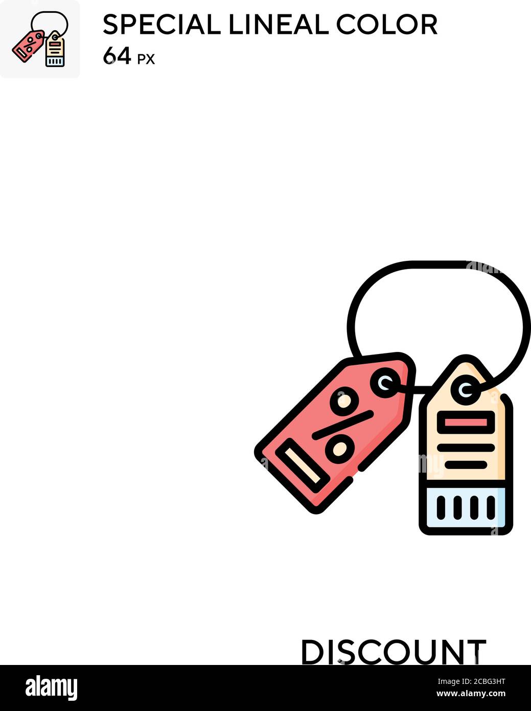 Discount Simple vector icon. Discount icons for your business project ...