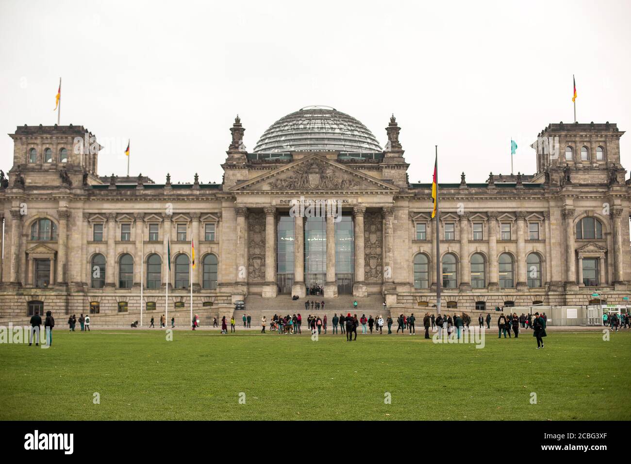 Reichstag building German parliament building Berlin Germany Stock ...