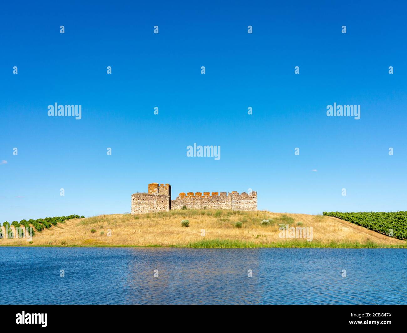 Castle of Valongo, Alentejo, Portugal Stock Photo - Alamy