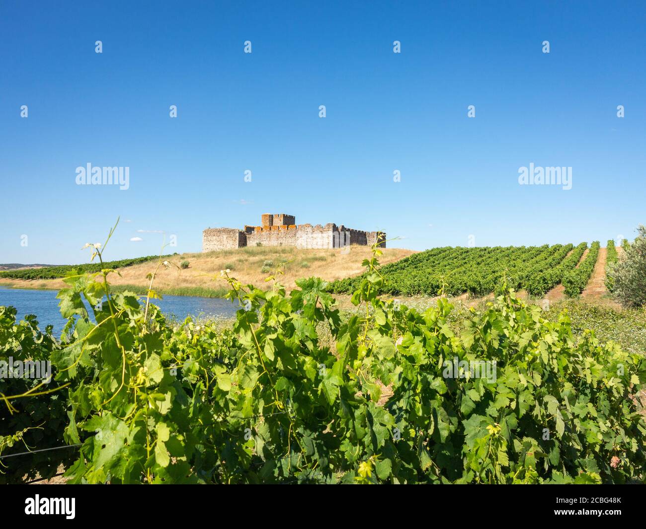 Castle of Valongo, Alentejo, Portugal Stock Photo - Alamy