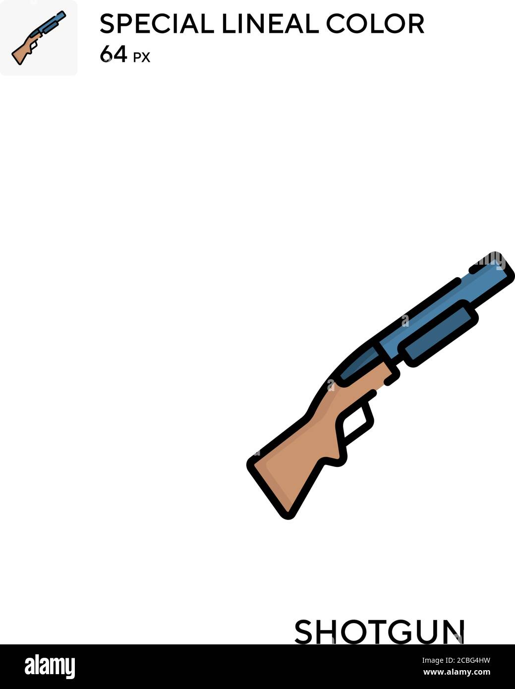 How To Draw A Shotgun Step By Step