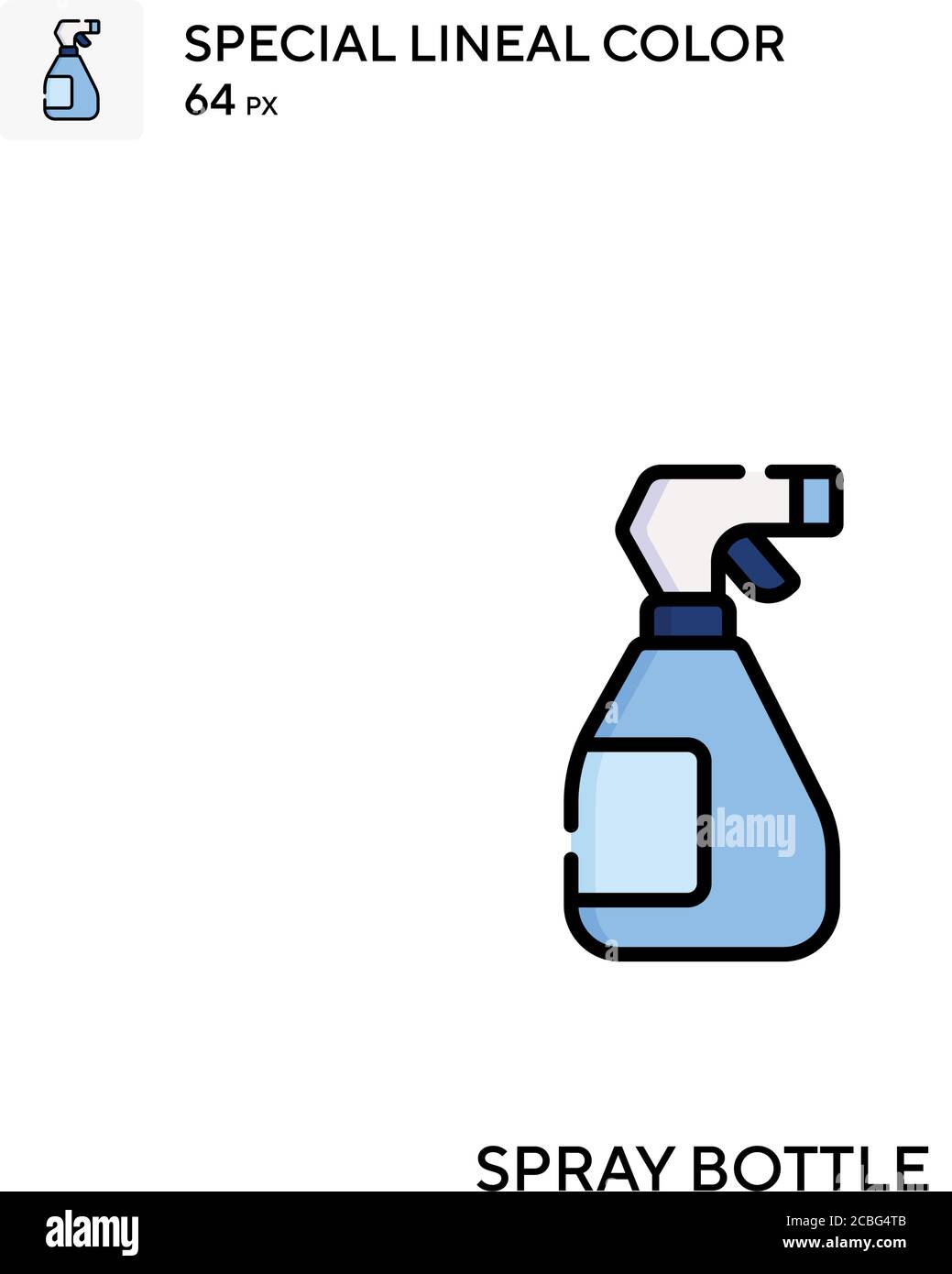 Spray bottle Simple vector icon. Spray bottle icons for your business ...