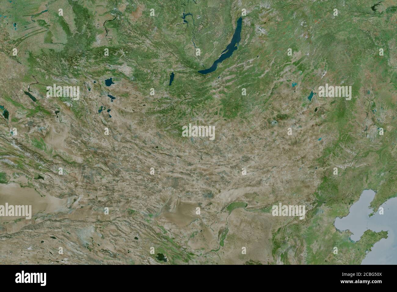 Mongolia Map Satellite Geography High Resolution Stock Photography and ...