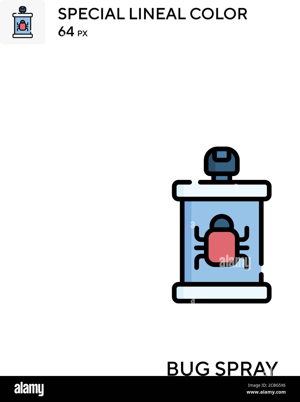 Bug spray Simple vector icon. Bug spray icons for your business project ...